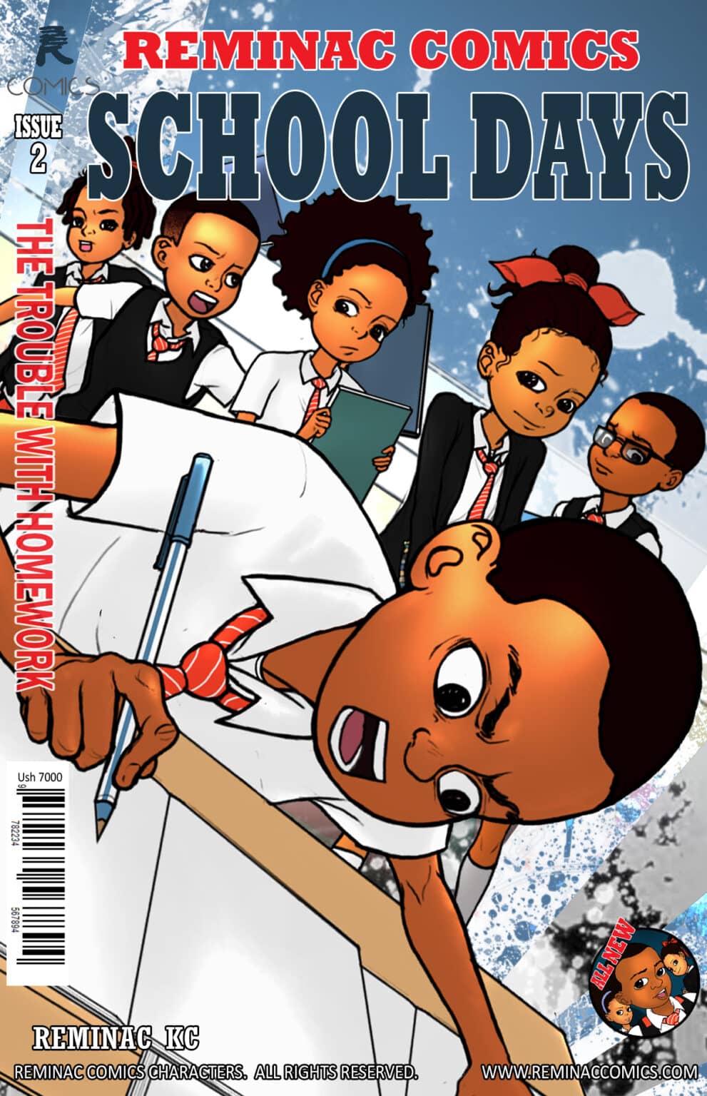 School Days - issue 2 - Faces Up Store